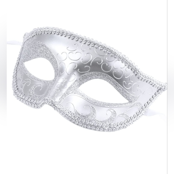 Party Supplies | Masquerade Metal Masks Venetian Halloween Costume Mask ...